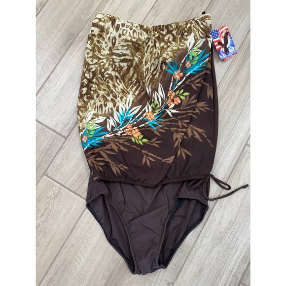 CEEB USA | Swim | New Ceeb Usa Womens Two Piece Floral Swimsuit Set In ...